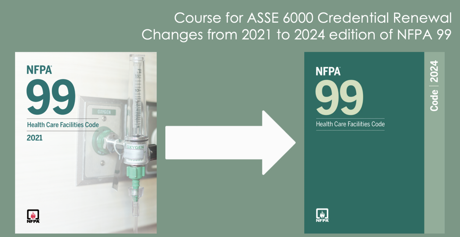 ASSE 6000 Renewal Course - NFPA 99 2024 edition - Environmental and ...